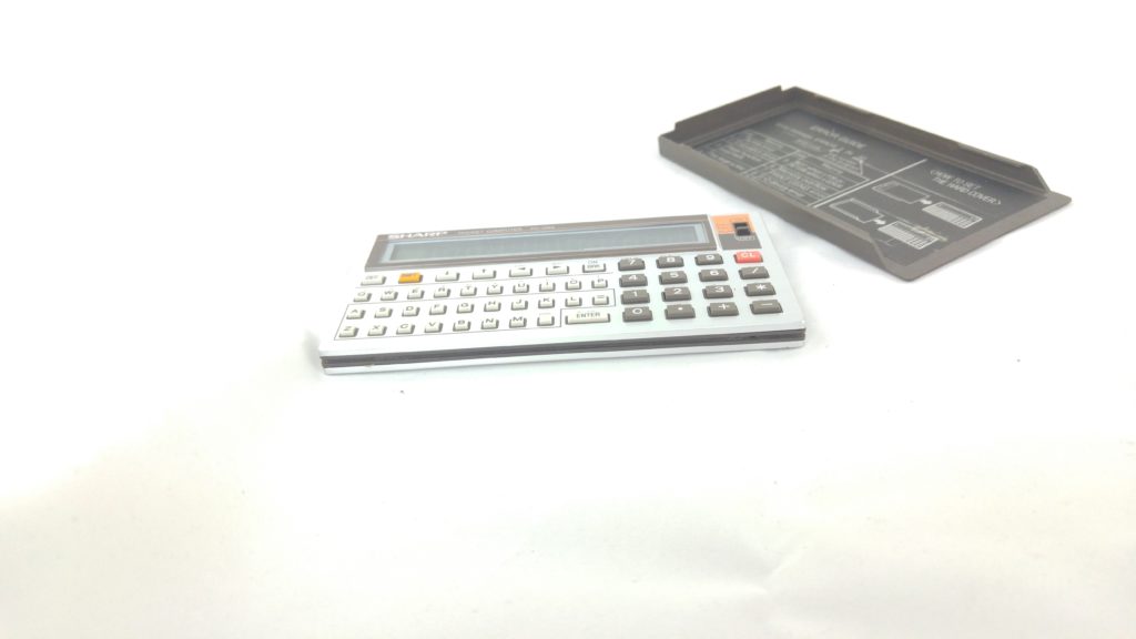 Pocket Computer Sharp PC-1262 (retro programmable calculator ...